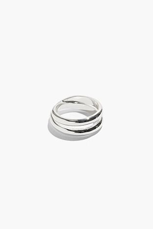 Silver Addi Twist Ring - Jewellery | Country Road