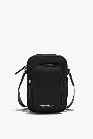 Black Recycled Polyester Soft Mini Bag - Bags | Country Road