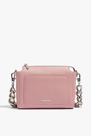Powder Pink Chain Bag - Bags | Country Road