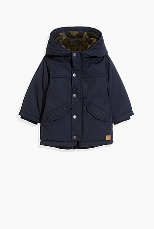 Navy Fishtail Parka - Jackets & Coats | Country Road