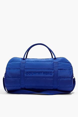 Royal Blue Recycled Polyester Puffer Tote - Bags | Country Road