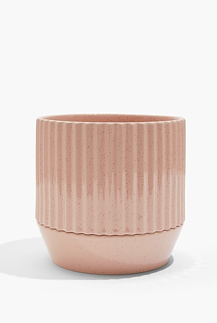 Rose Voti Ribbed Pot - Home Accessories | Country Road
