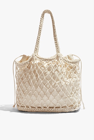 Natural Knotted Beach Tote - Bags | Country Road
