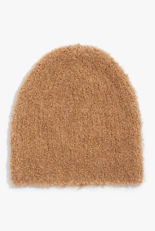 Camel Boucle Beanie - Hats, Scarves & Gloves | Country Road