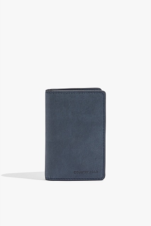 Navy North South Wallet - Wallets & Leather Goods | Country Road