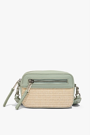Fern Raffia Camera Bag - Accessories | Country Road