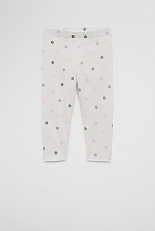 Marsh Spot Organically Grown Cotton Spot Legging - Pants | Country Road
