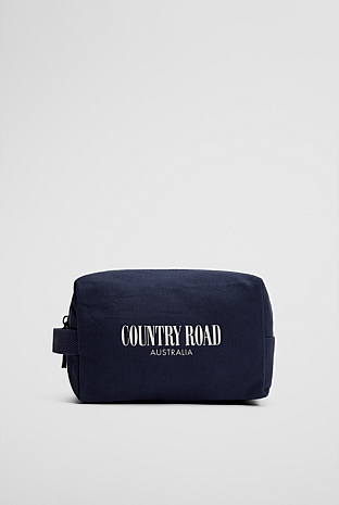 Navy Heritage Cosmetic Case Bag - Accessories | Country Road
