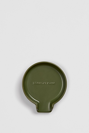 Dark Olive Demm Stoneware Spoon Rest - Kitchen Accessories | Country Road