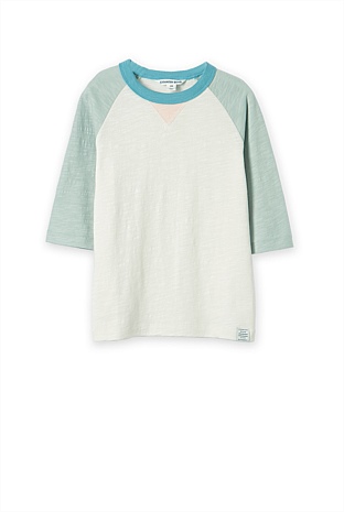 Blue Baseball Tee - T-Shirts | Country Road