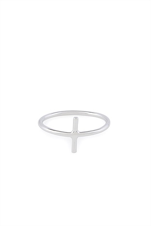 Silver T-Bar Ring - Jewellery | Country Road
