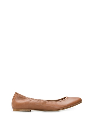 Chestnut Letitia Ballet - Flats | Country Road