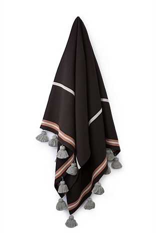 Black Ines Throw - Throws | Country Road