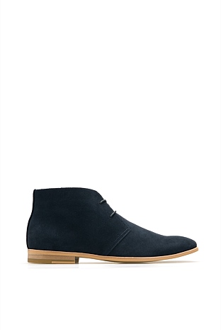 Dark Navy Bexley Desert Boot - Boots | Country Road