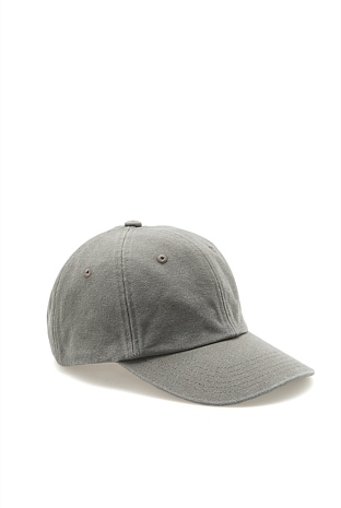Warm Grey Canvas Cap - Accessories | Country Road