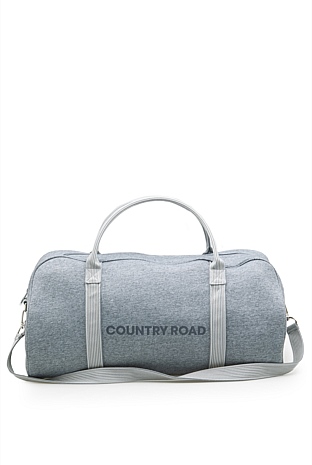 Steel Blue Melange Logo Tote - Tote Bags | Country Road