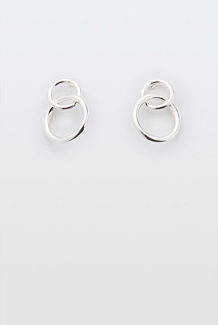 Silver Colette Mini Hoop - Earrings | Country Road