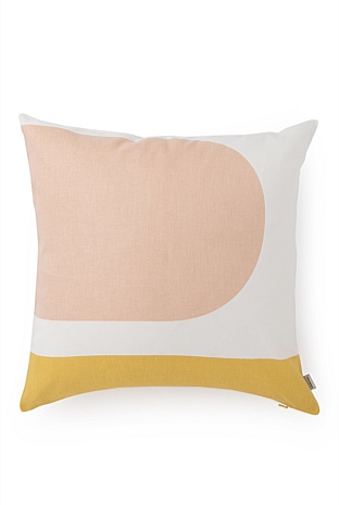 Citron Yellow Prea 50x50 Cushion - Bedroom | Country Road