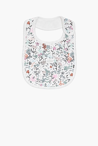 Marshmallow Vintage Floral Bib - Accessories | Country Road