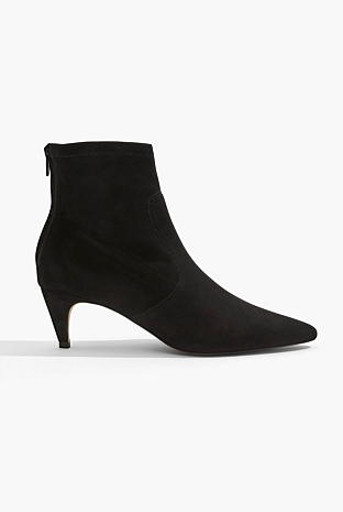 Black Suede Alex Boot - Boots | Country Road