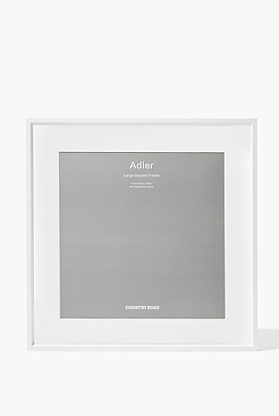 White Adler Large Square Frame - Decorator | Country Road