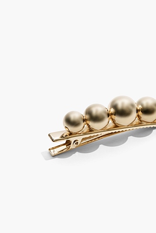 Gold Fiona Hair Clip - Hair Accessories | Country Road