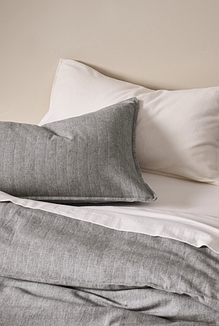 Snow Floc Queen Flat Sheet - Sheets | Country Road