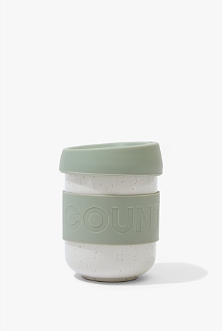 Sage Dean Ceramic Reusable Cup - Dining | Country Road