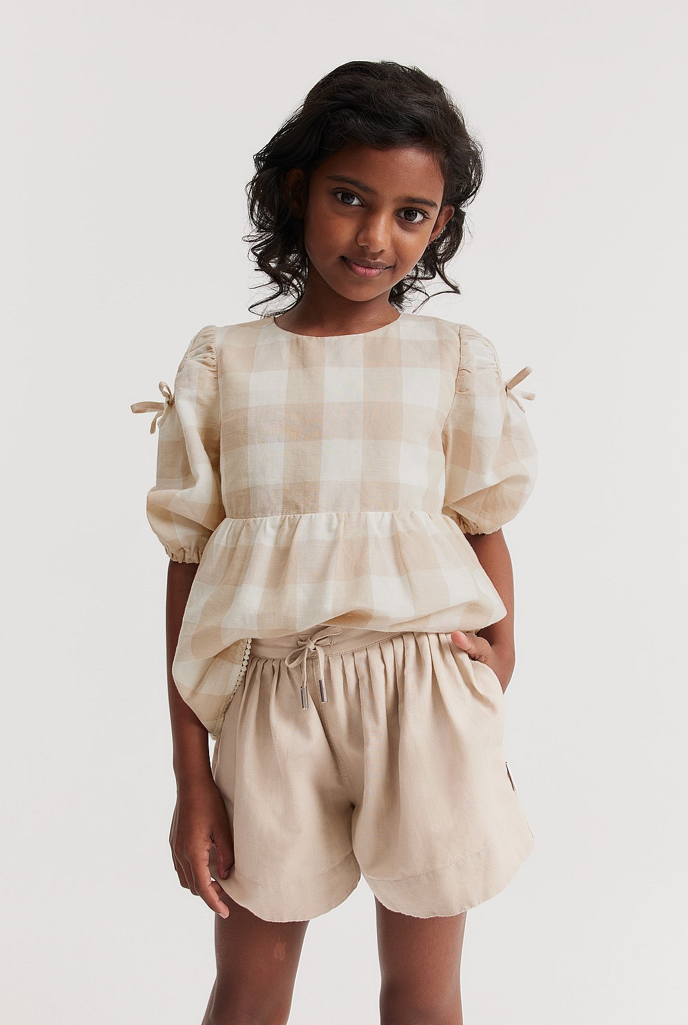 Sand Pleat Soft Short - Shorts | Country Road