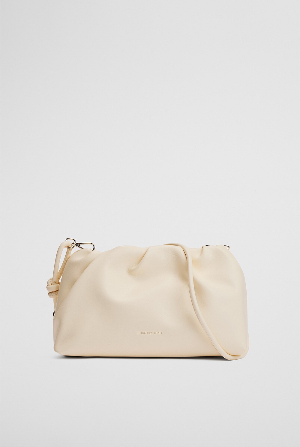 Buttermilk Gathered Pouch Bag - Bags | Country Road