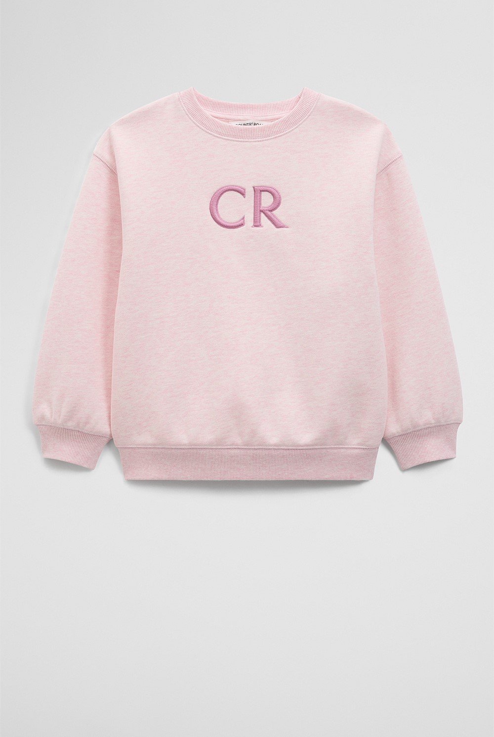 Pink Marle Australian Cotton Oversized Country Road Logo Sweat - Sweats ...