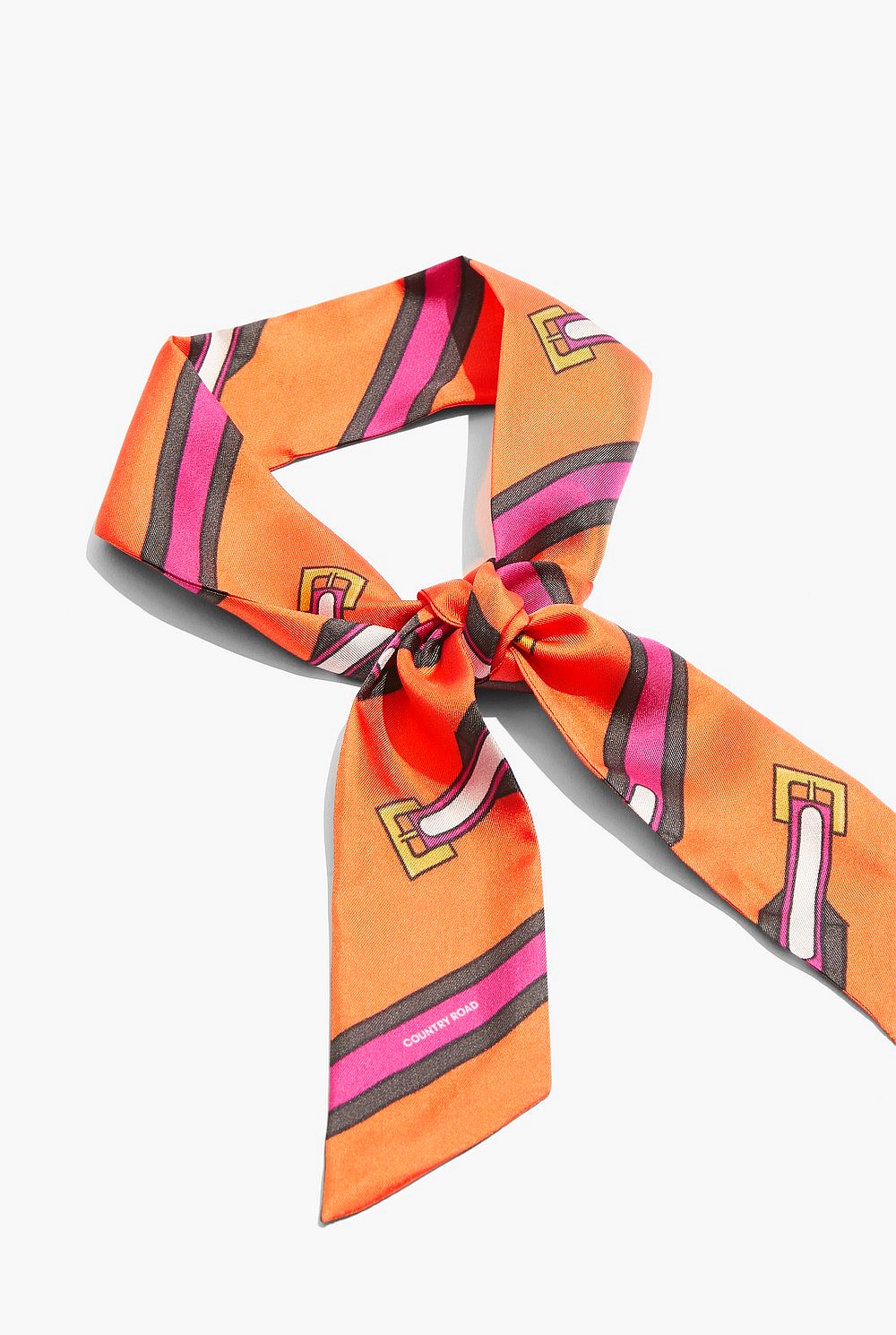 Multicolour Small Silk Belt Scarf - Hats, Scarves & Gloves | Country Road