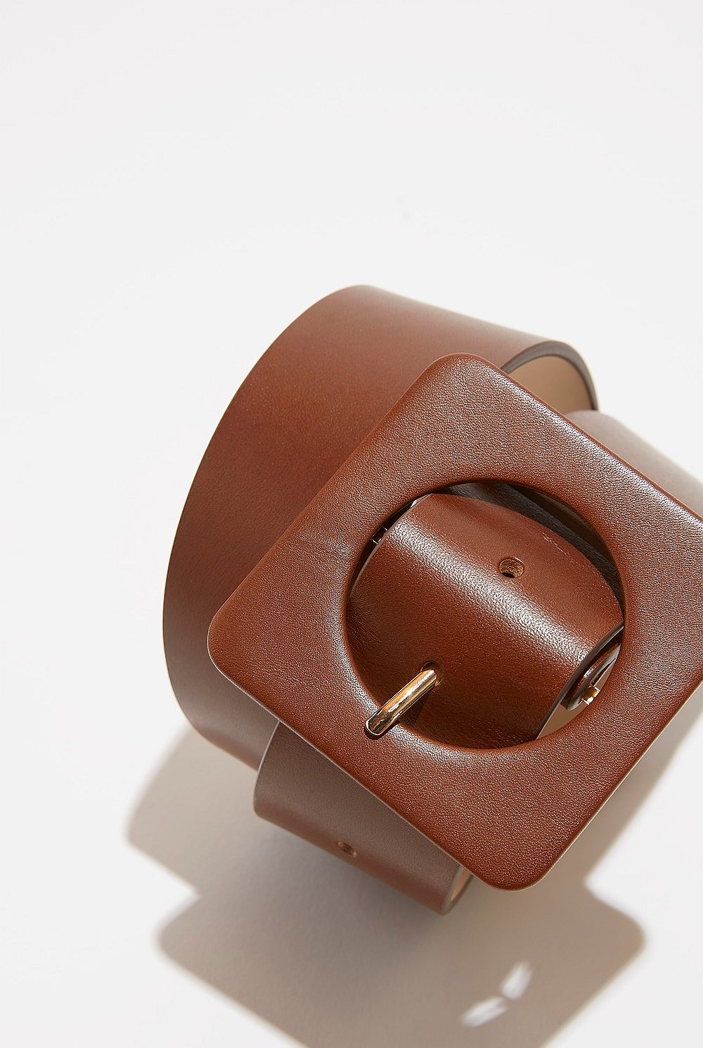Tan Square Wrapped Belt - Belts | Country Road