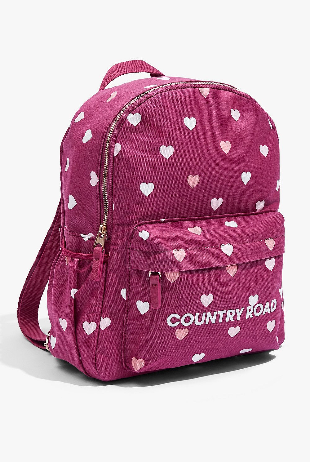 Deep Berry Multi Heart Backpack - Accessories | Country Road