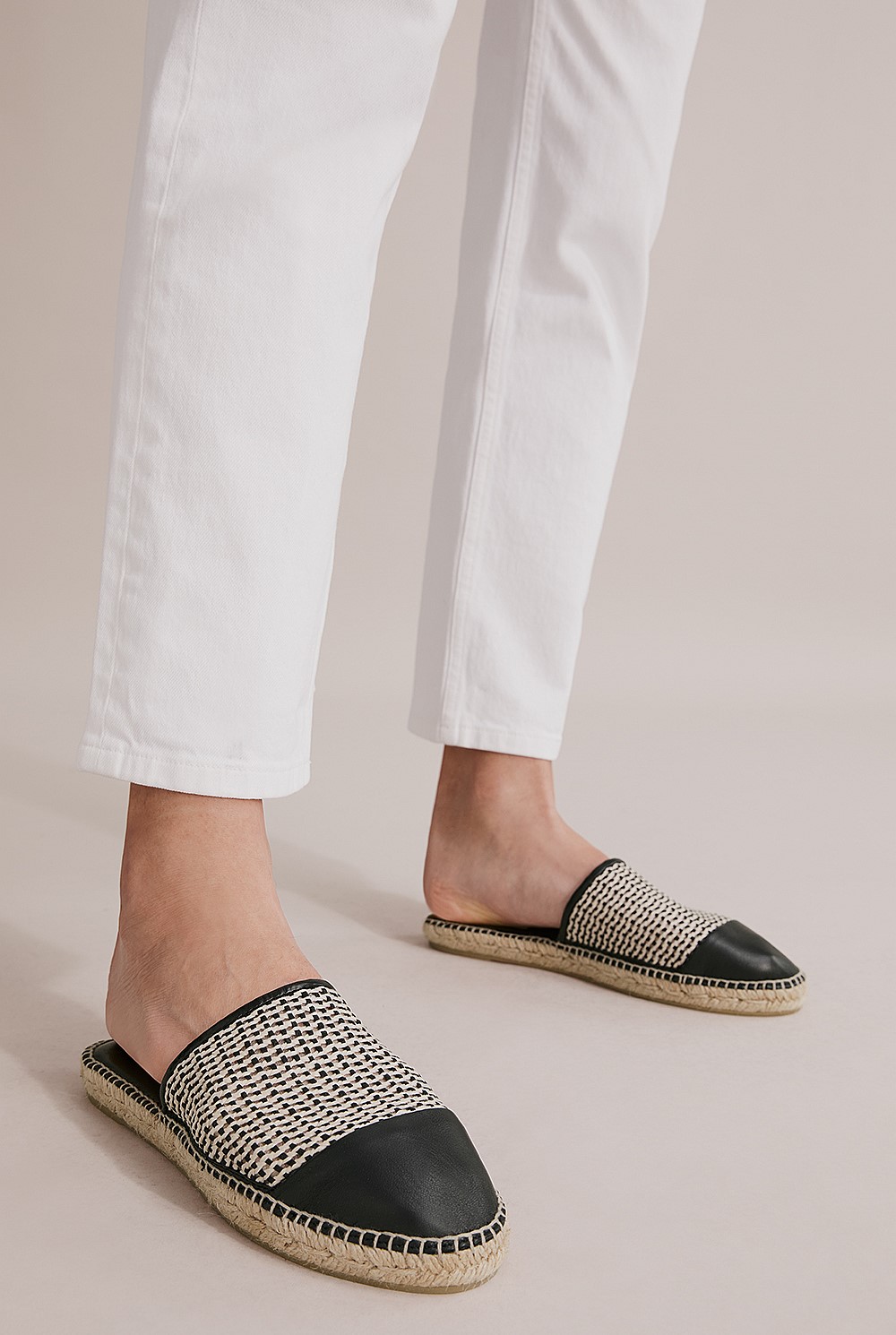 Black Rosa Mule - Flats | Country Road