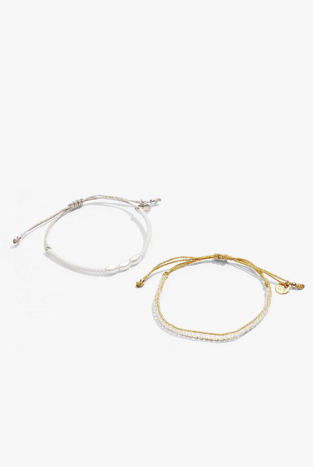 Gold Silver Beaded Bracelet Pack of 2 - Accessories | Country Road