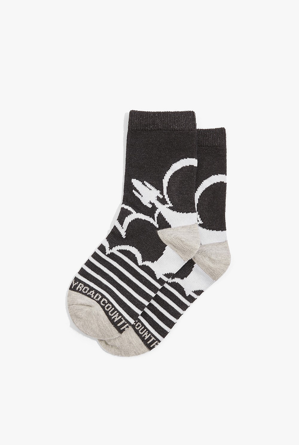 Charcoal Marle Rocket Sock - Accessories | Country Road