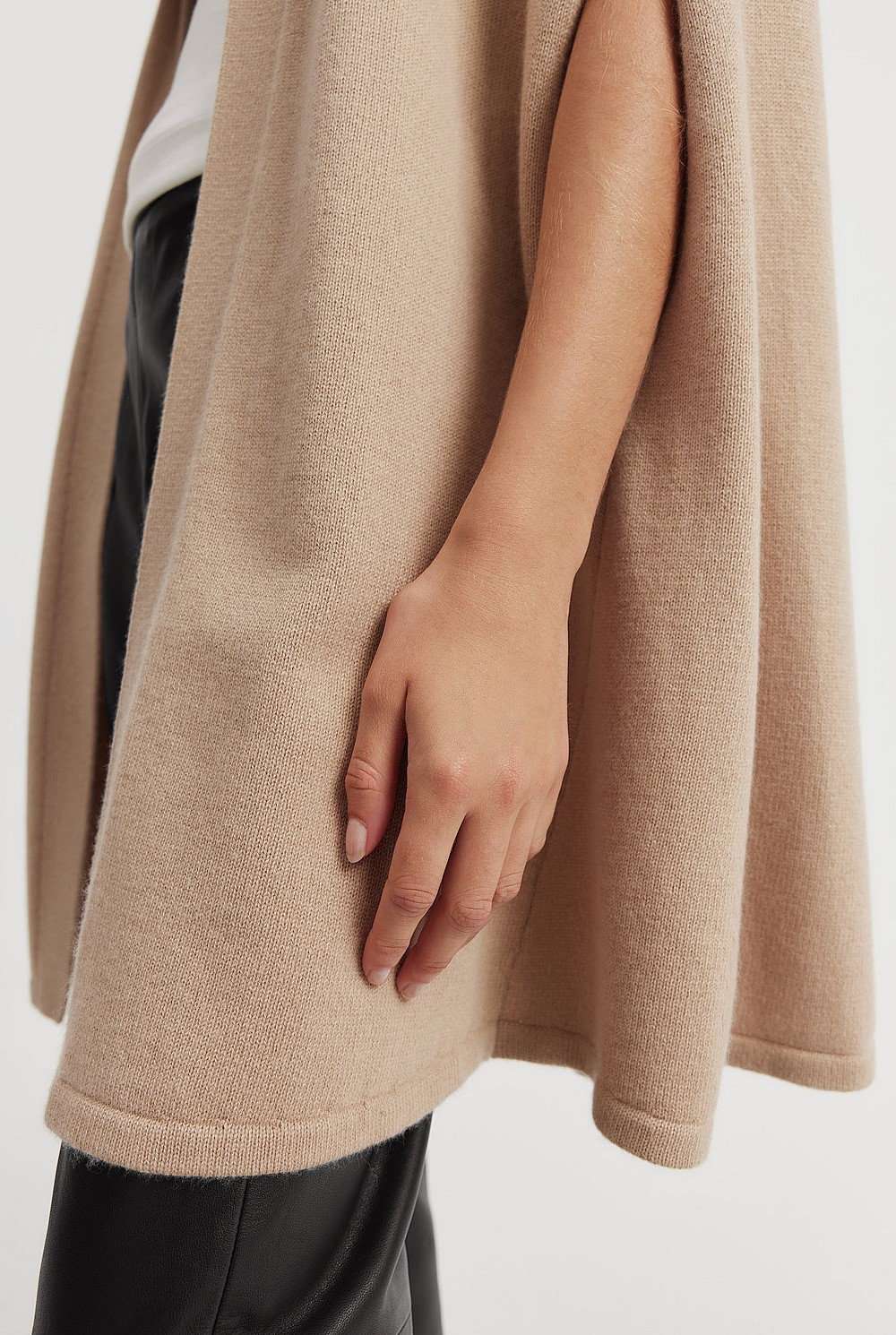 Camel Marle Wool Cape - Hats, Scarves & Gloves | Country Road