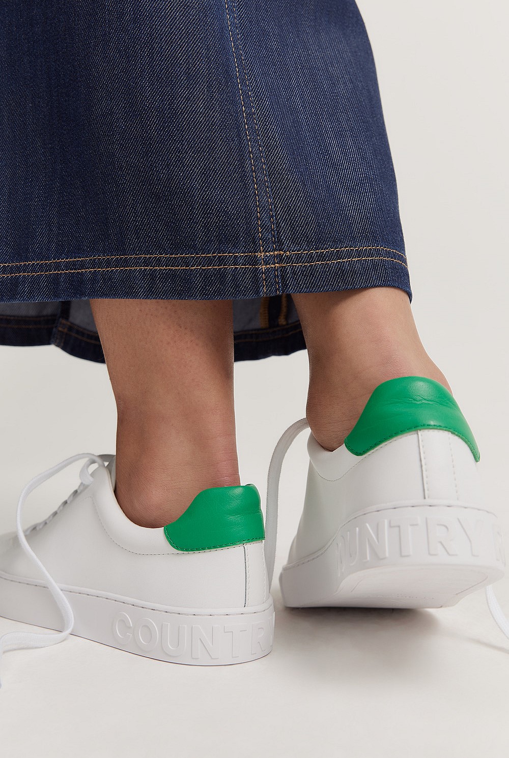 Jewel Green Courtney Sneaker - Flats | Country Road