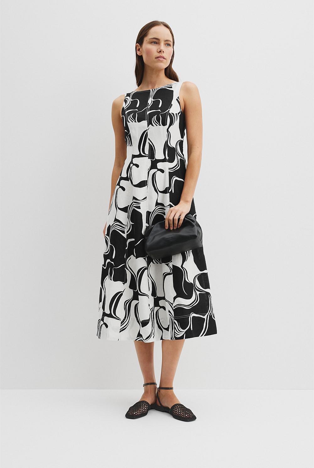 Black Gathered Pouch Bag - Bags | Country Road