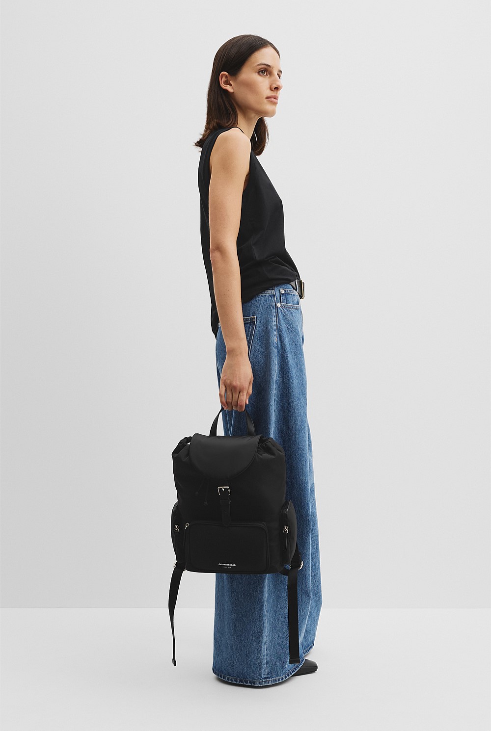 Black Soft Backpack - Bags | Country Road