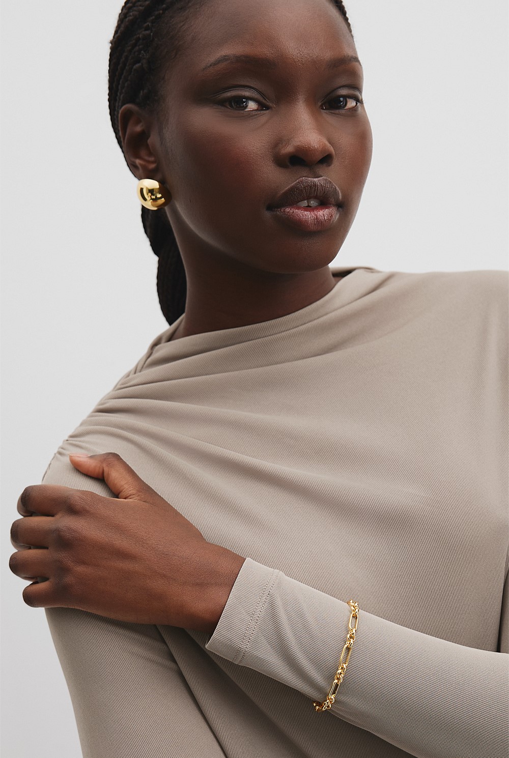 Gold Paper Chain Bracelet - Bracelets & Cuffs | Country Road