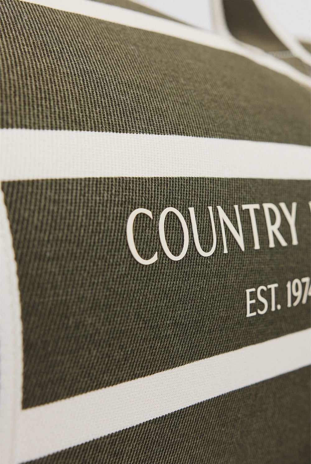 Thyme Stripe Country Road Logo Tote - Bags | Country Road