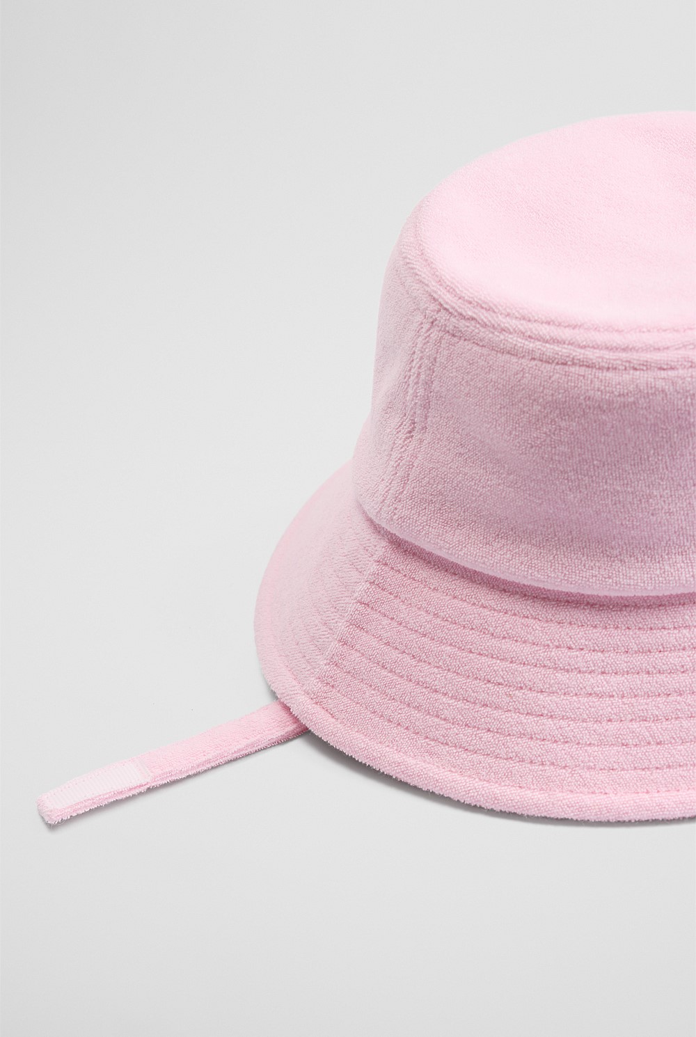 Dawn Pink Organically Grown Cotton Baby Terry Hat - Accessories ...