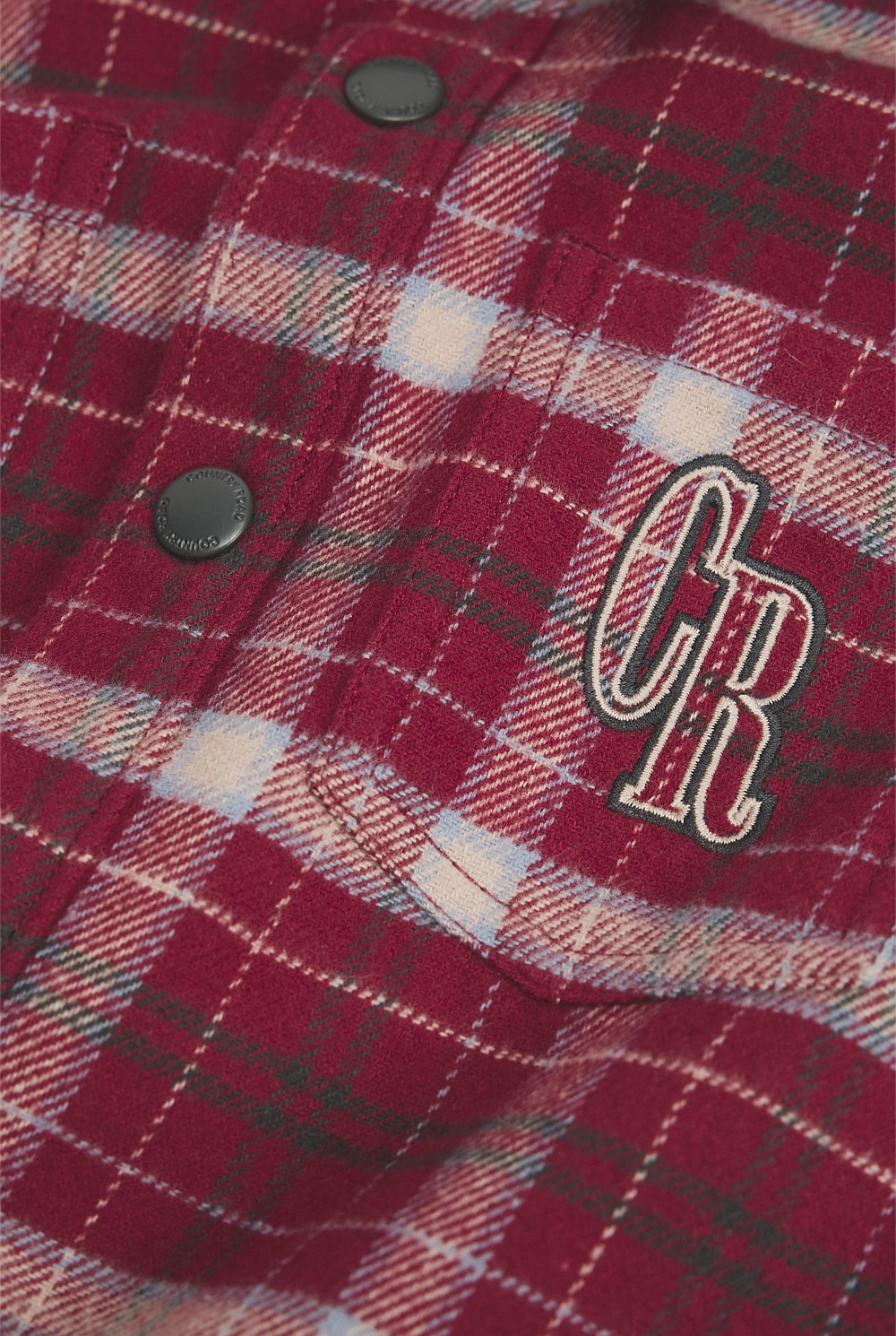 Currant Organically Grown Cotton Hooded Check Shirt - Shirts | Country Road