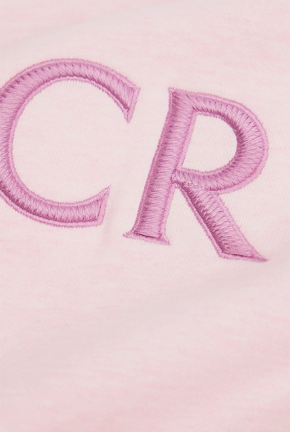 Pink Marle Australian Cotton Oversized Country Road Logo Sweat - Sweats ...