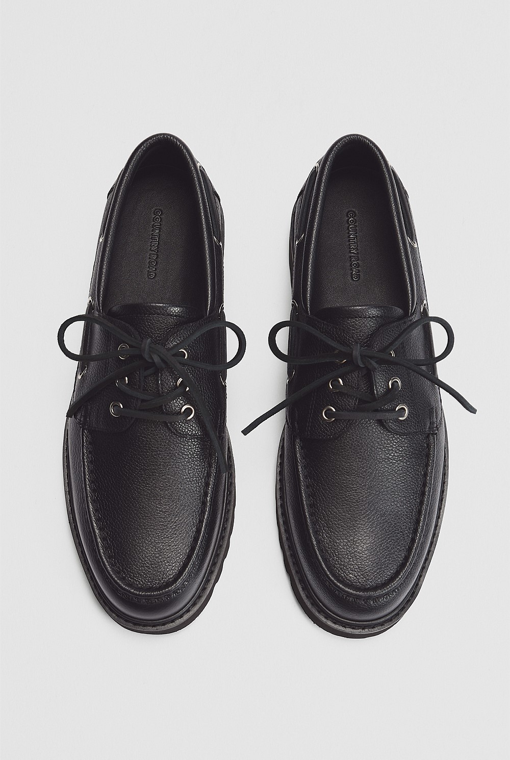 Black Dexter Boat Shoe - Casual Shoes | Country Road