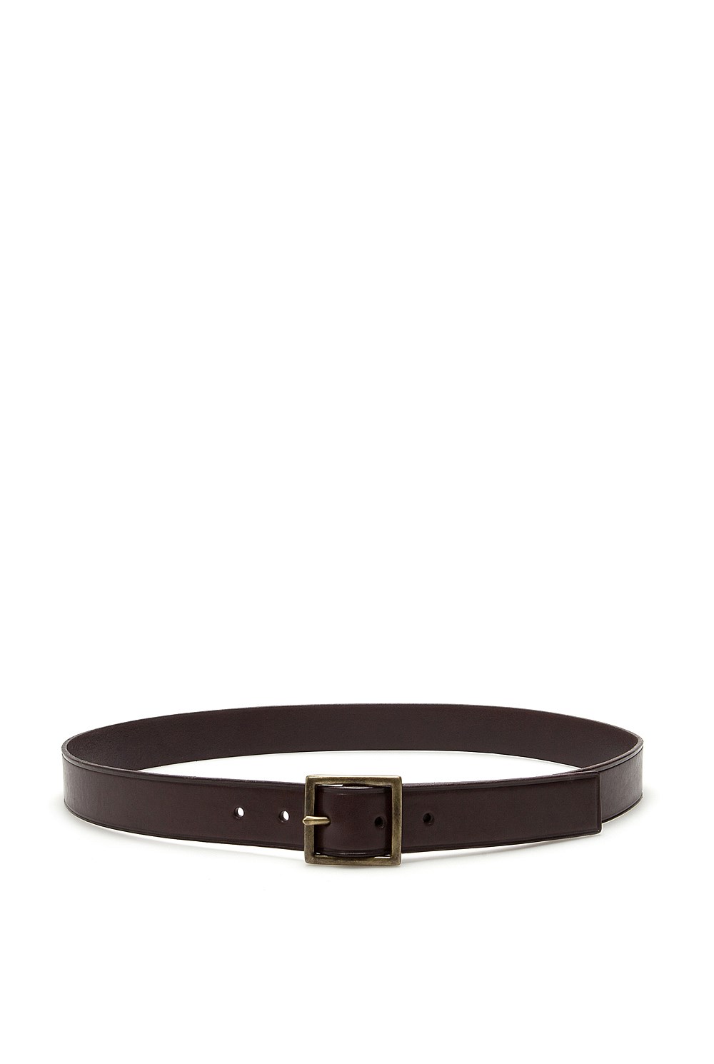 Dark Brown Embossed Edge Belt - Belts | Country Road