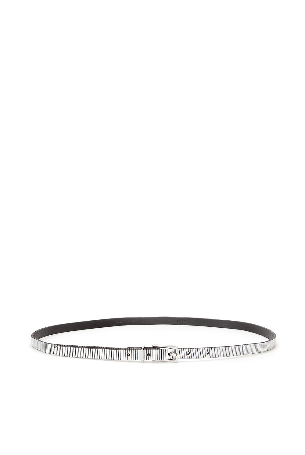 Silver Metallic Slit Belt - Belts | Country Road
