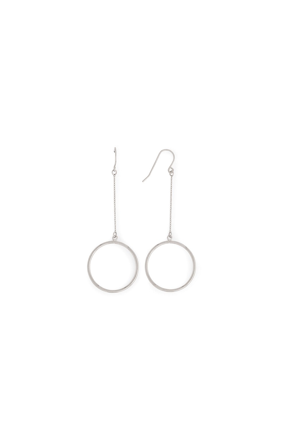 Silver Circle Chain Earring - Earrings | Country Road